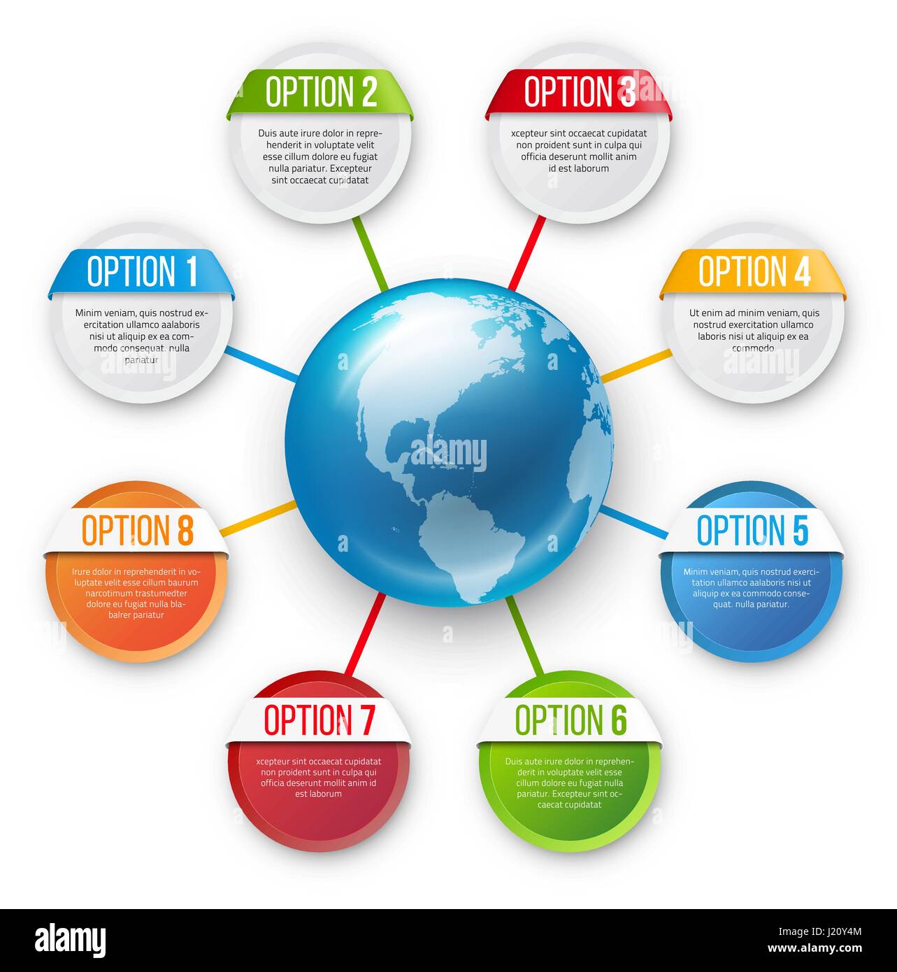 8 steps infographics hi-res stock photography and images - Alamy