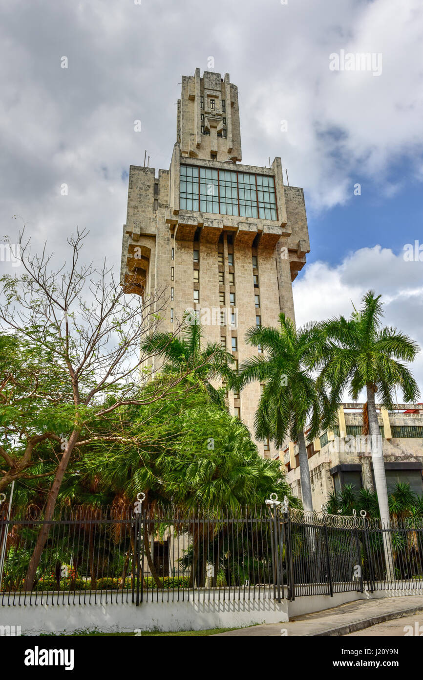 Russian embassy building havana hi-res stock photography and images - Alamy