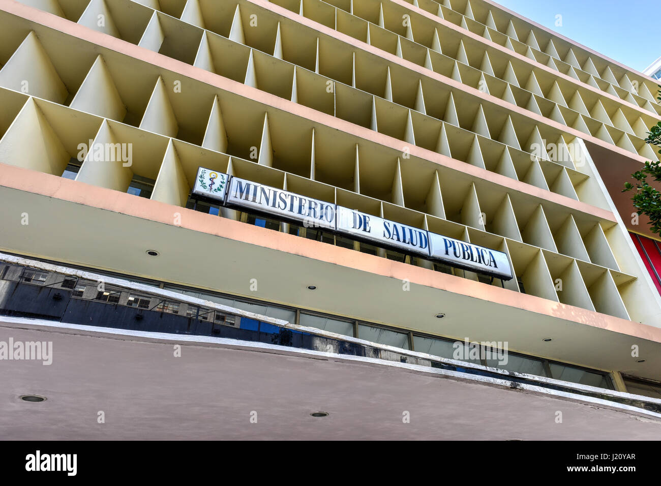 Ministry of Public Health building in Havana, Cuba Stock Photo - Alamy