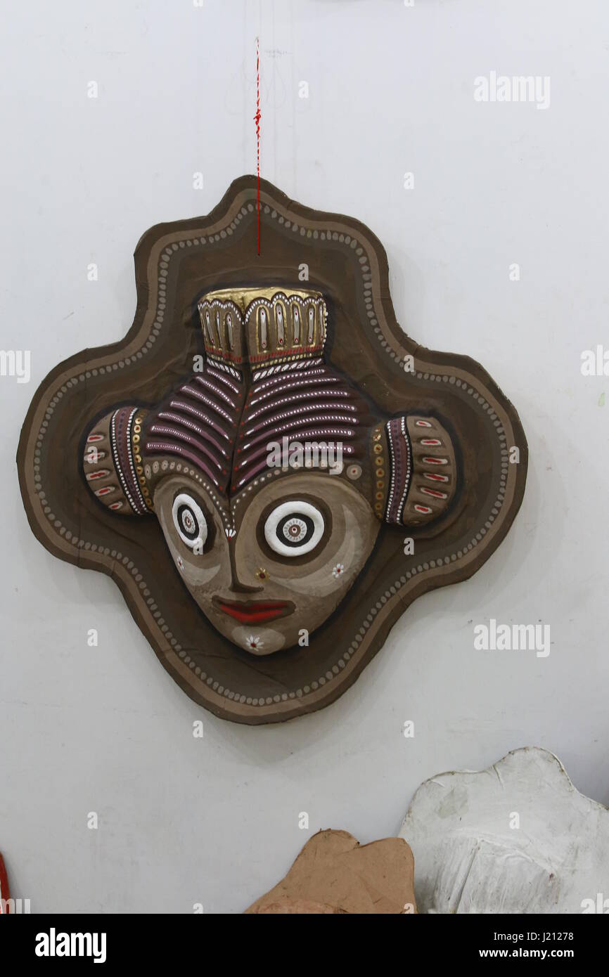 Bengali traditional Colorful masks Stock Photo - Alamy