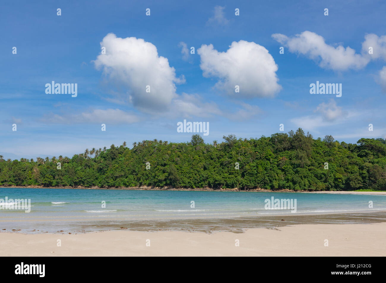 Tropical sand beach Stock Photo - Alamy