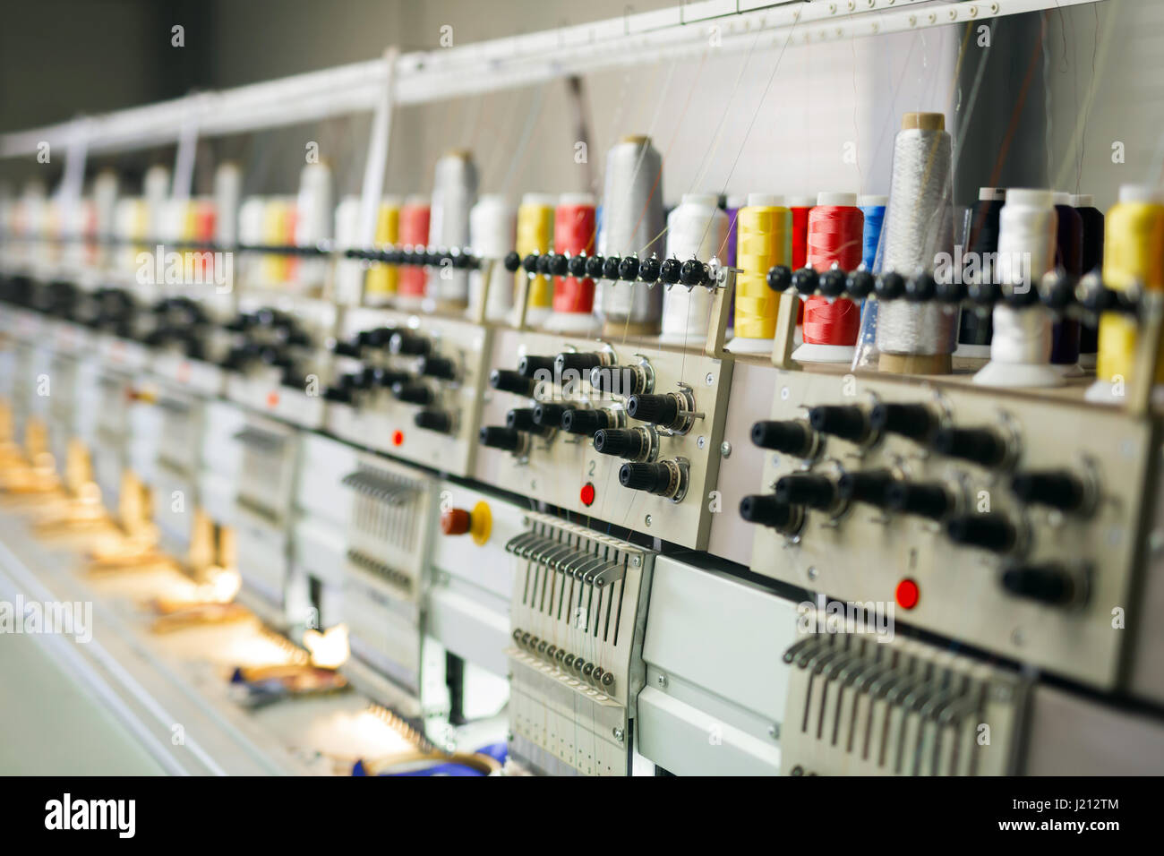 Cotton production factory worker hi-res stock photography and images ...