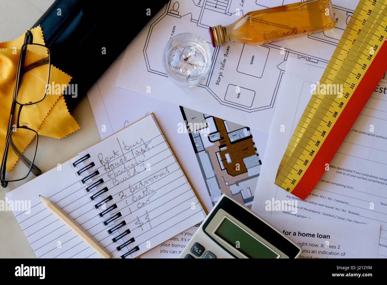 Planning tools hi-res stock photography and images - Alamy