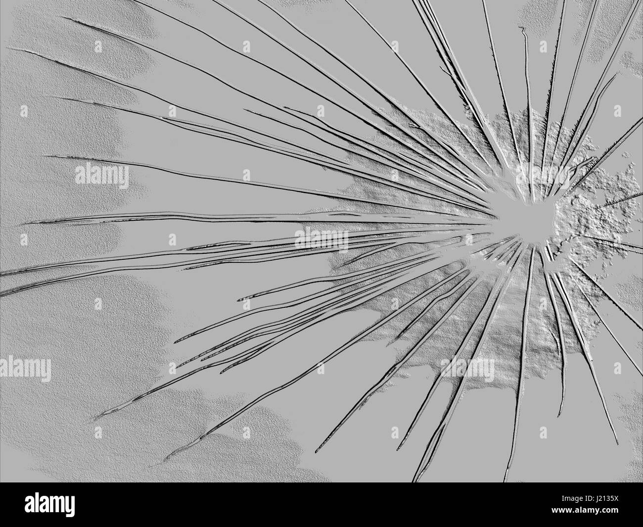 Broken glass, Relief explosion, Relief cracked glass Stock Photo - Alamy