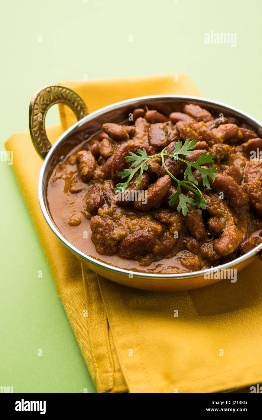 Rajma and rice hi-res stock photography and images - Alamy