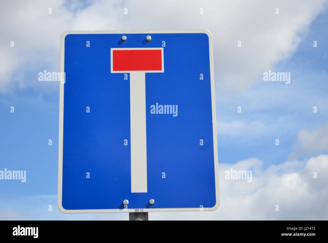 Dead end traffic sign hi-res stock photography and images - Alamy