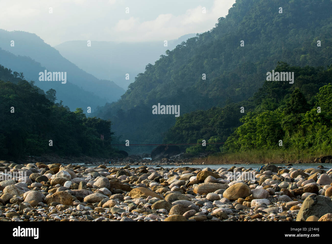 Beautiful landscape view of Bichanakandi. Sylhet, Bangladesh Stock ...