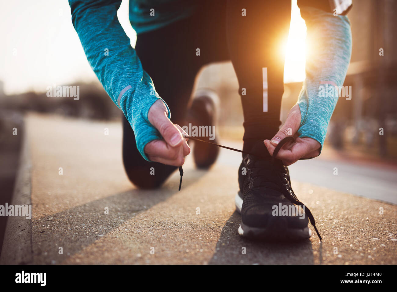 Jogging and running are healthy fitness recreations Stock Photo - Alamy