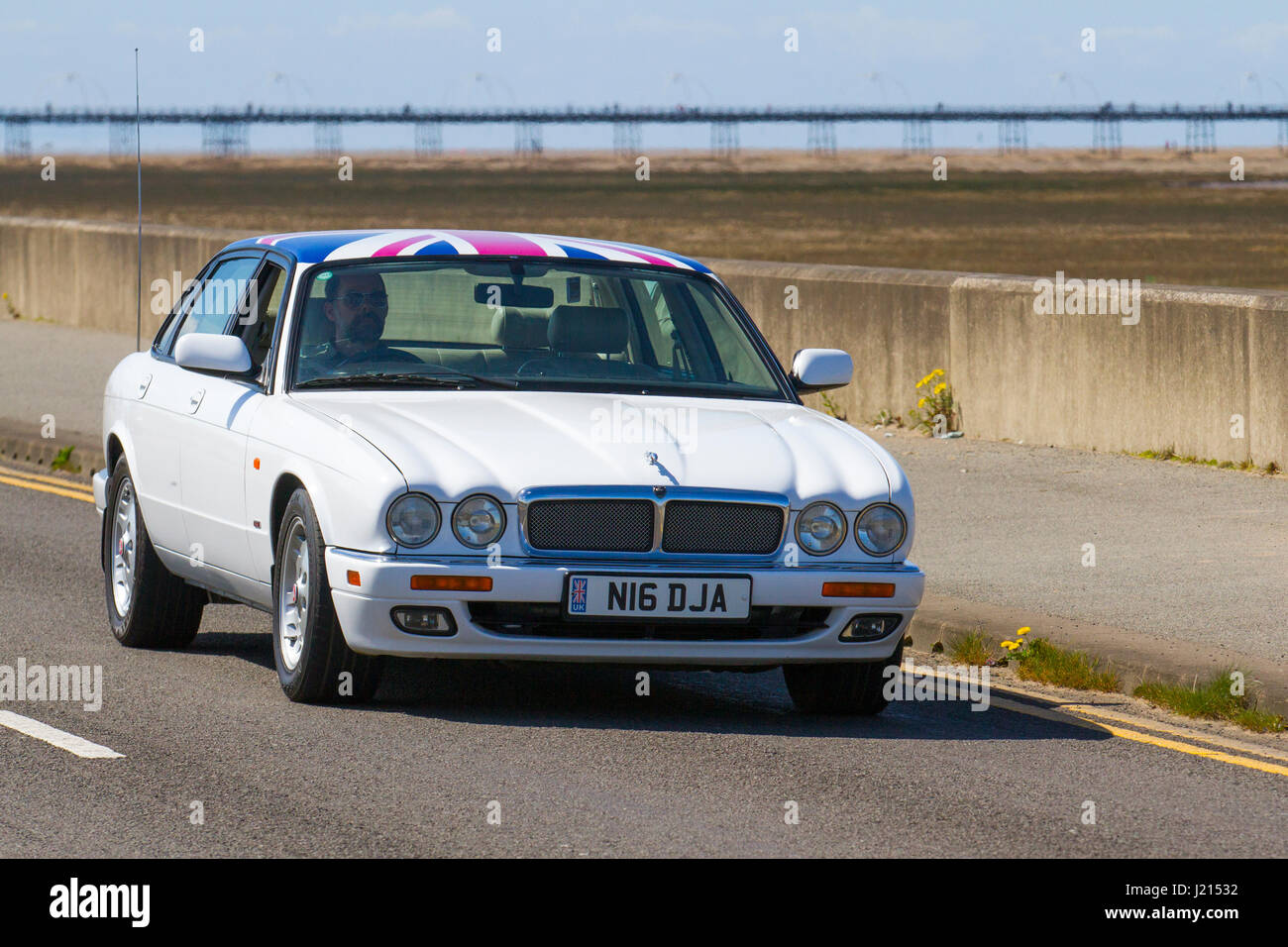 1980s white Jaguar XJ6 Sport Auto Cars from the Gawsworth Hall Veteran ...