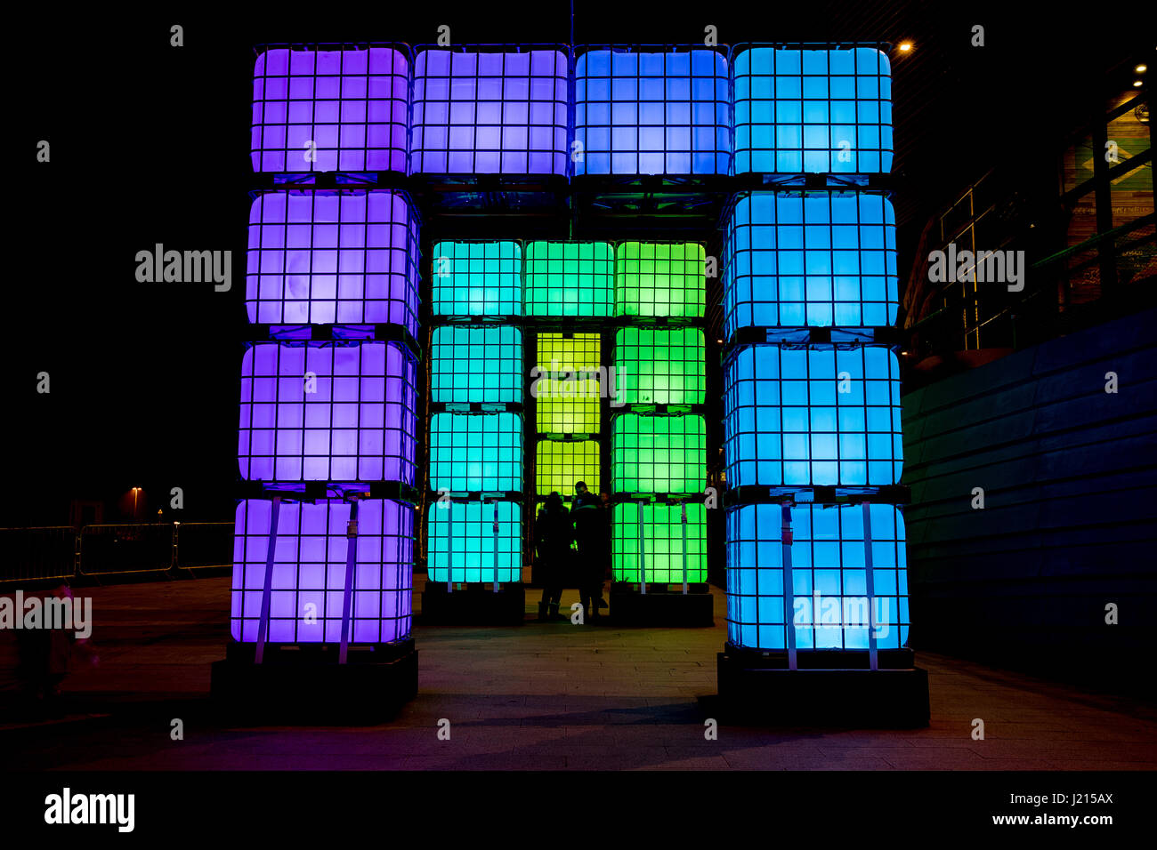 Light installation art hi-res stock photography and images - Alamy
