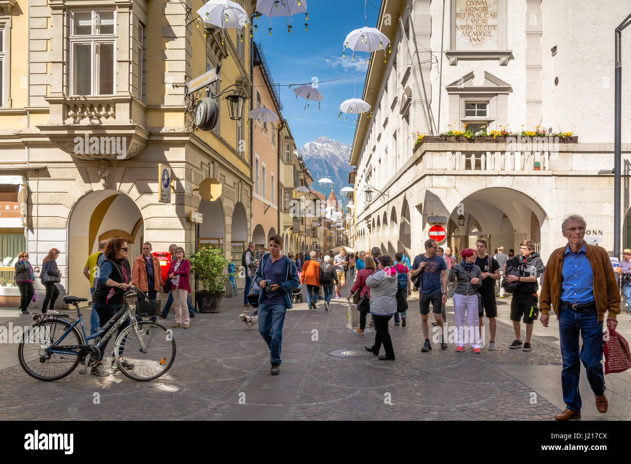 Merano in South Tyrol, a beautiful city of Trentino Alto Adige: the ...