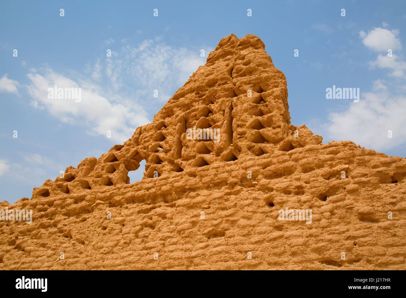 Streets of the old city Diriyah near Ar Riyadh, Kingdom of Saudi Arabia ...