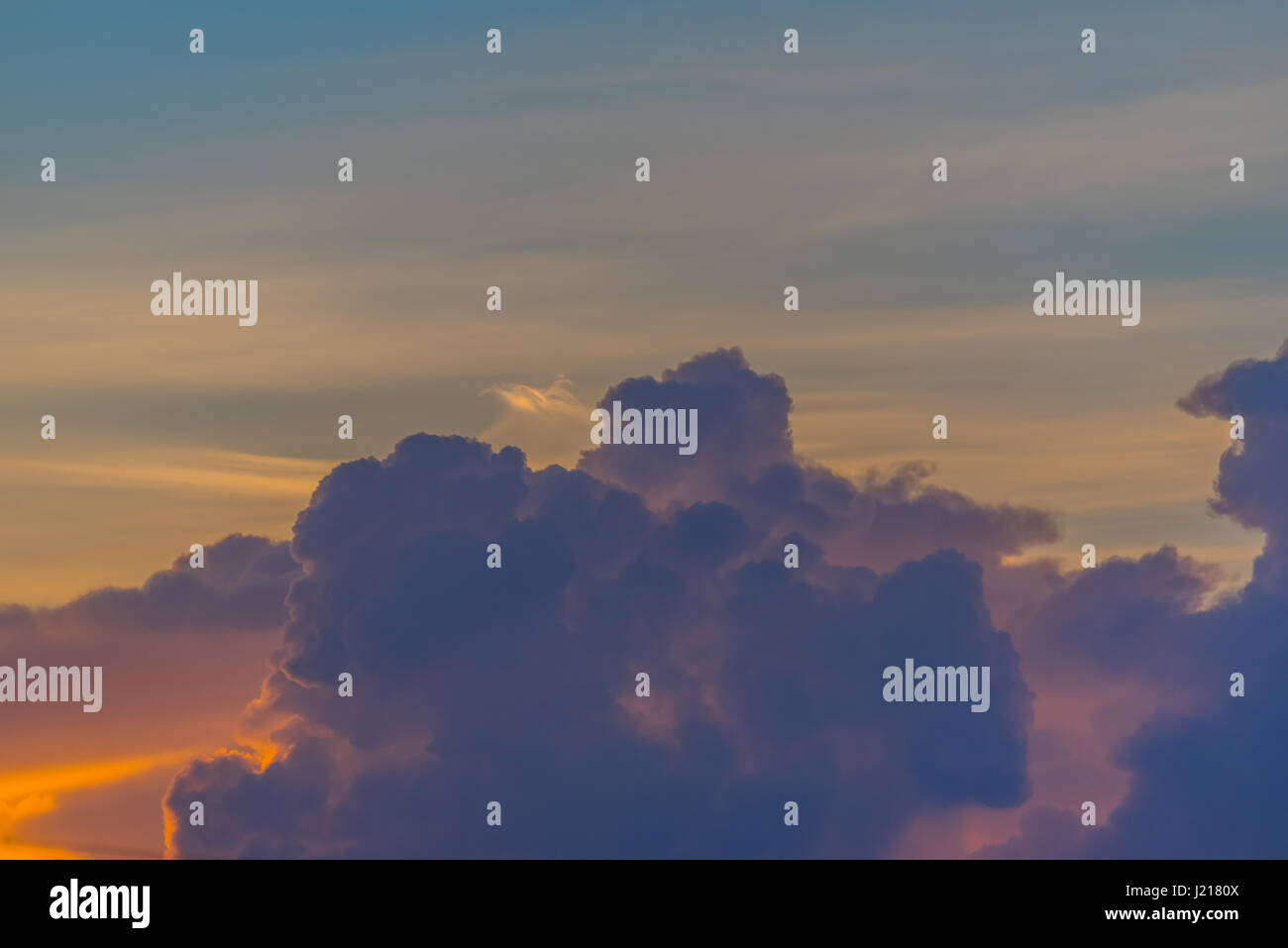 Pastel colored sunset hi-res stock photography and images - Alamy