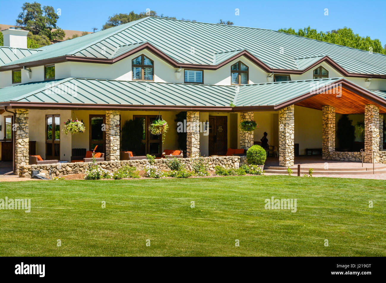 The Fess Parker Winery & Vineyard building complex on beautiful grounds ...