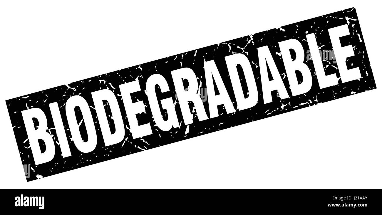 Biodegradable sticker Black and White Stock Photos & Images - Alamy
