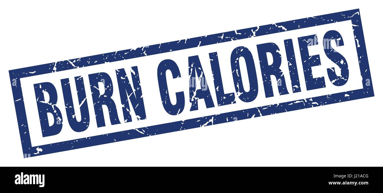 Burn calories stamp hi-res stock photography and images - Alamy