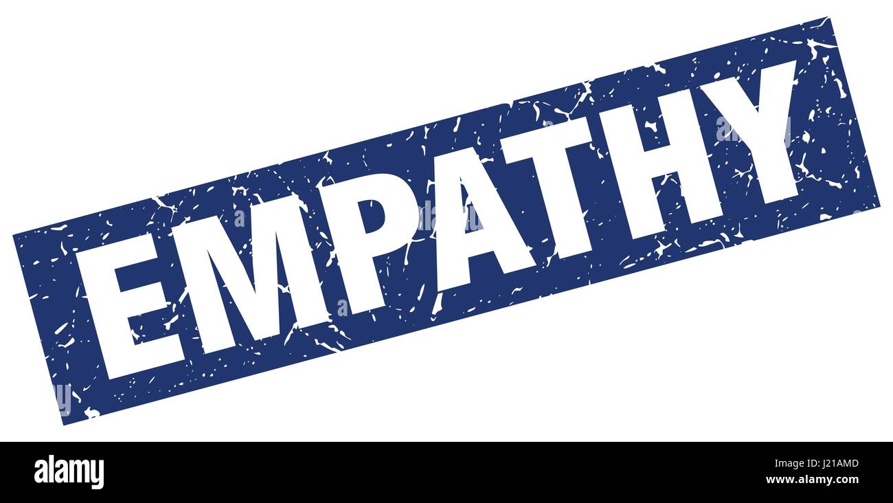 Empathy stamp sign seal Stock Vector Images - Alamy