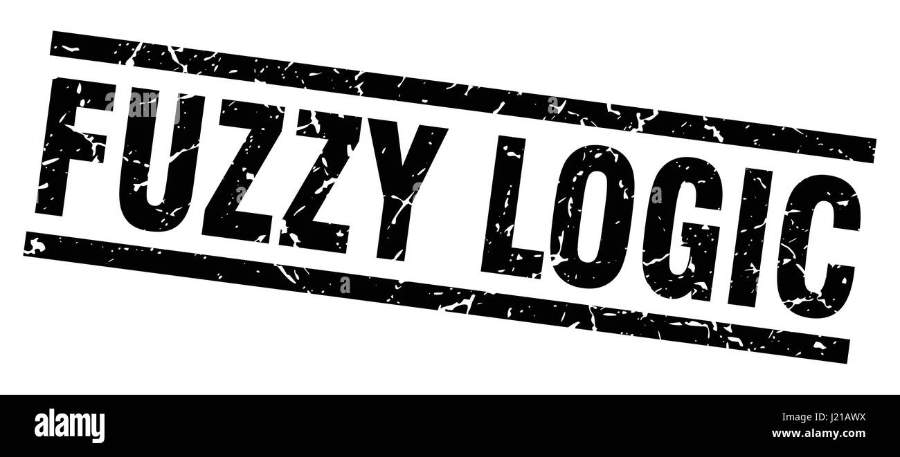Fuzzy logic background Black and White Stock Photos & Images - Alamy