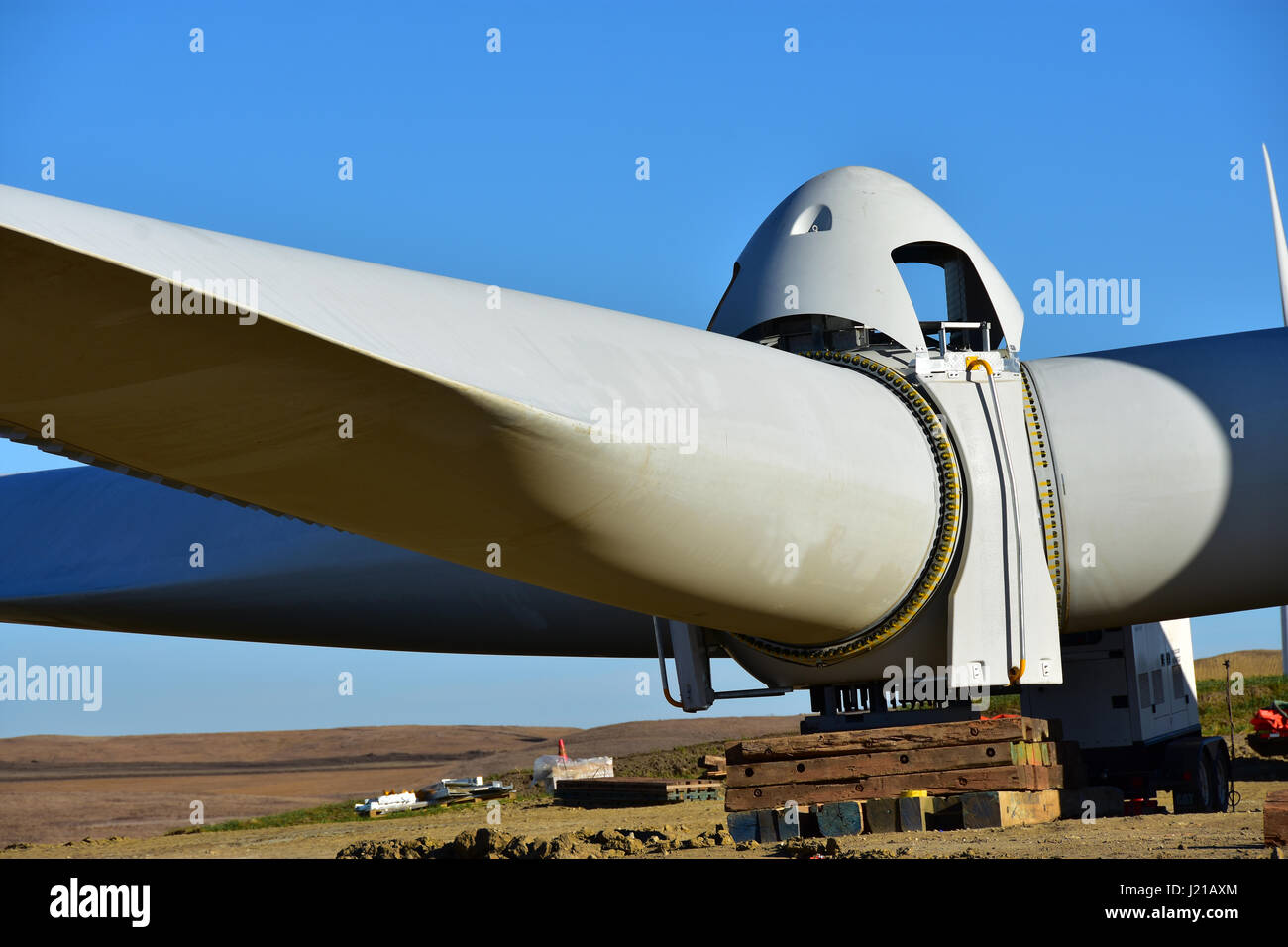 Wind turbine hub hi-res stock photography and images - Alamy