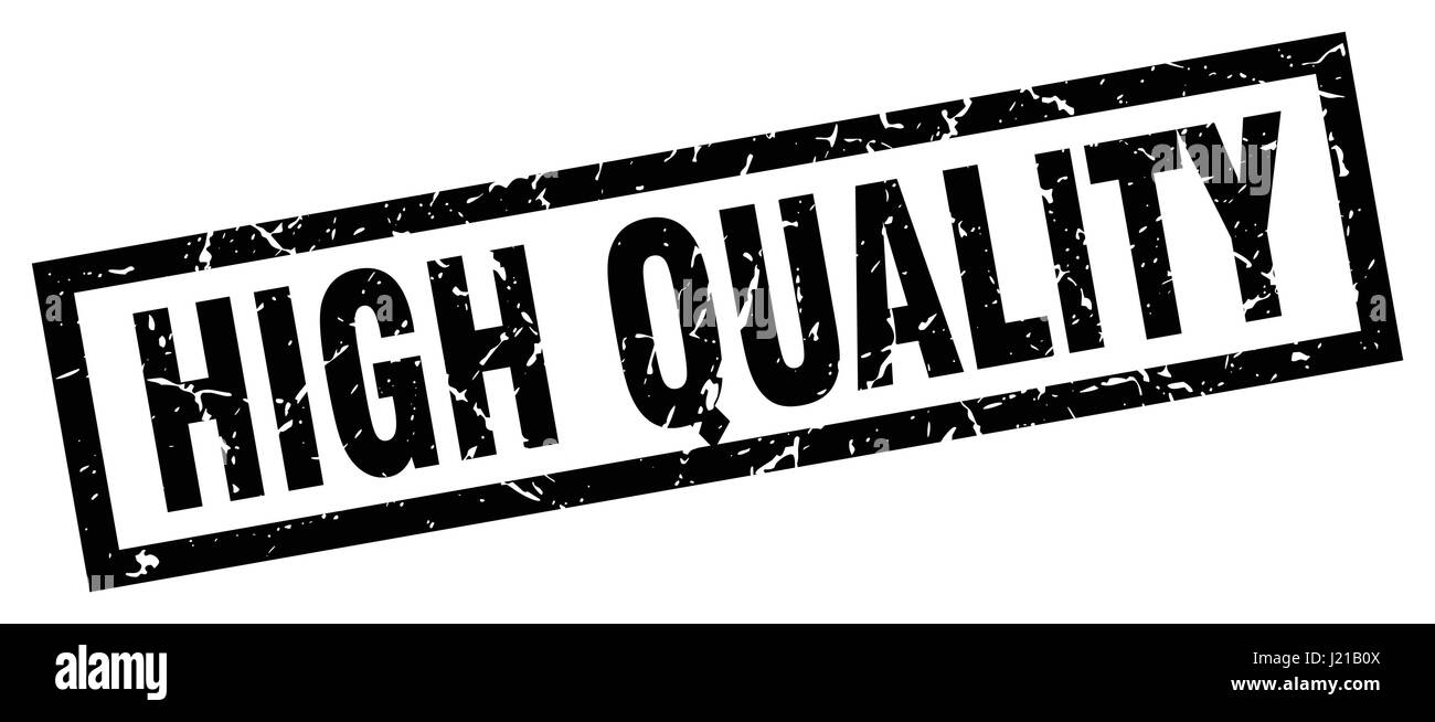 square grunge black high quality stamp Stock Vector Image & Art - Alamy
