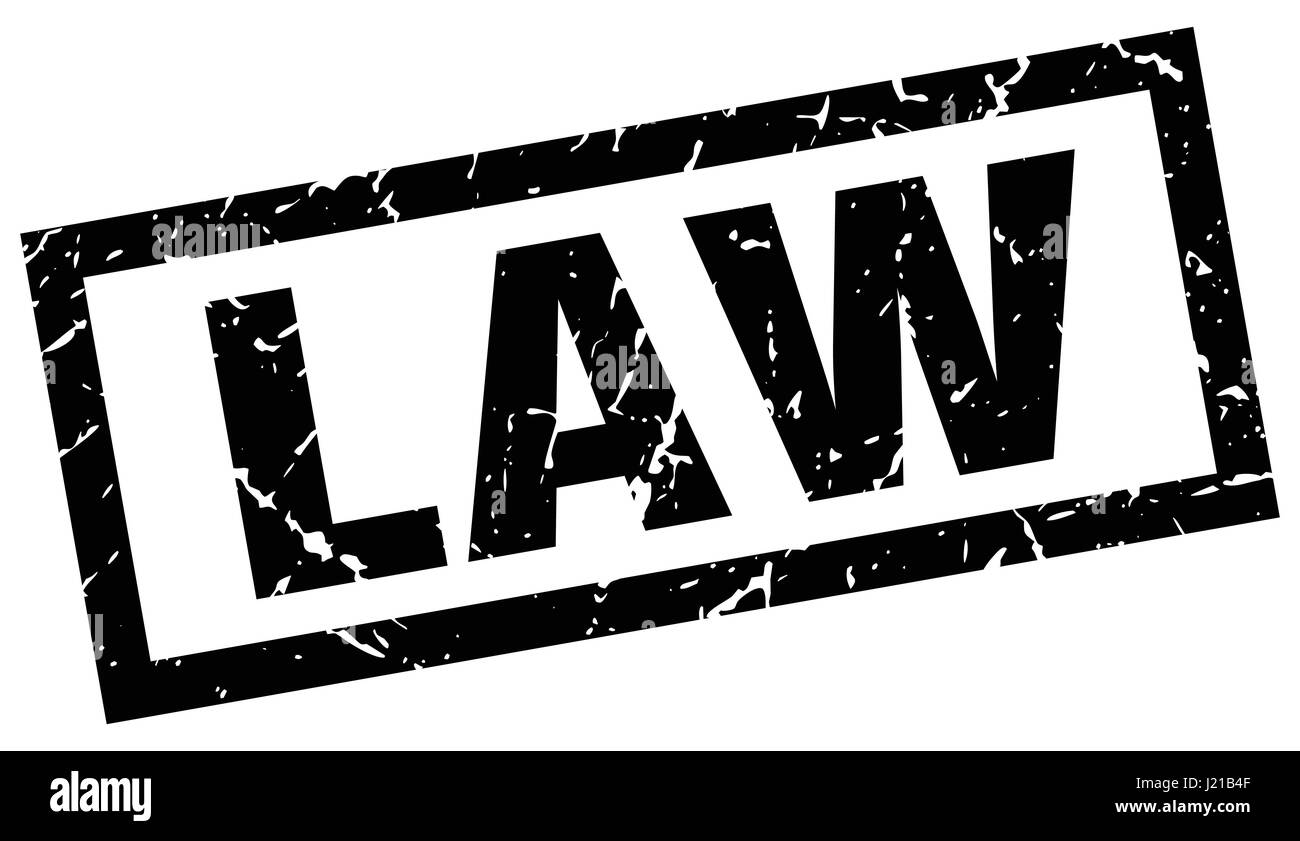 square grunge black law stamp Stock Vector Image & Art - Alamy