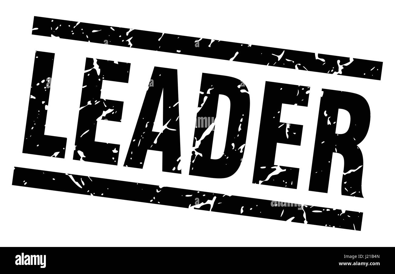 square grunge black leader stamp Stock Vector Image & Art - Alamy