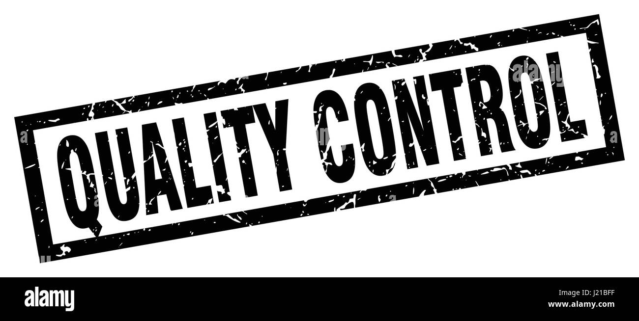 square grunge black quality control stamp Stock Vector Image & Art - Alamy