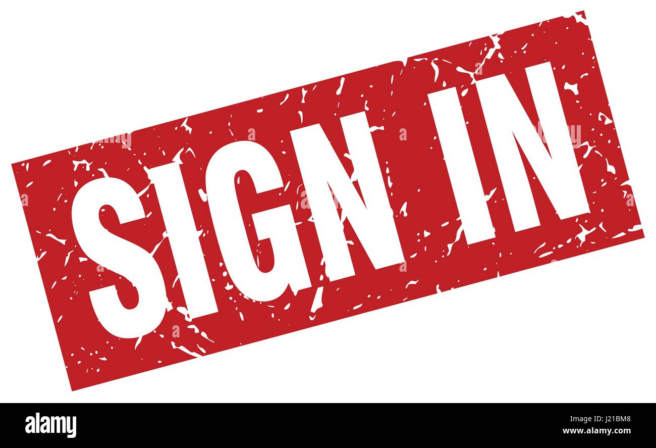 square grunge red sign in stamp Stock Vector Image & Art - Alamy