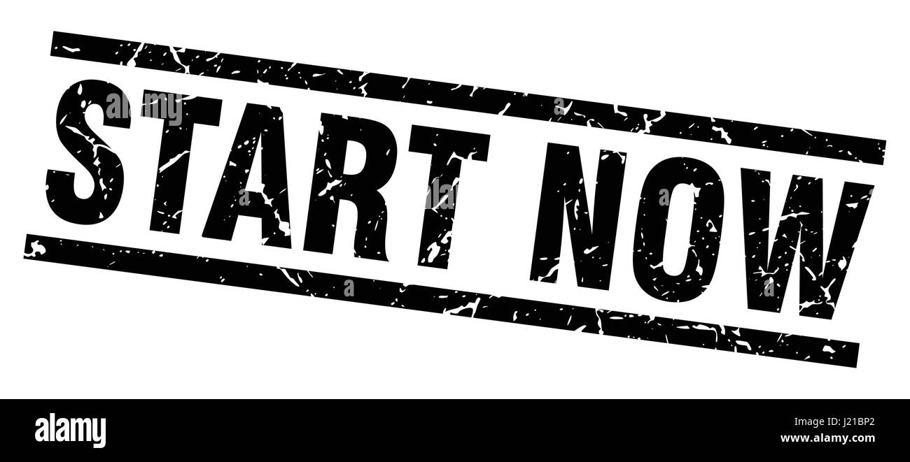 Start now square sticker hi-res stock photography and images - Alamy