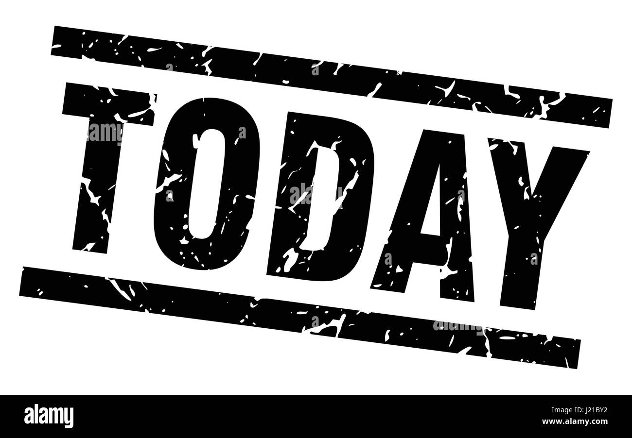 square grunge black today stamp Stock Vector Image & Art - Alamy