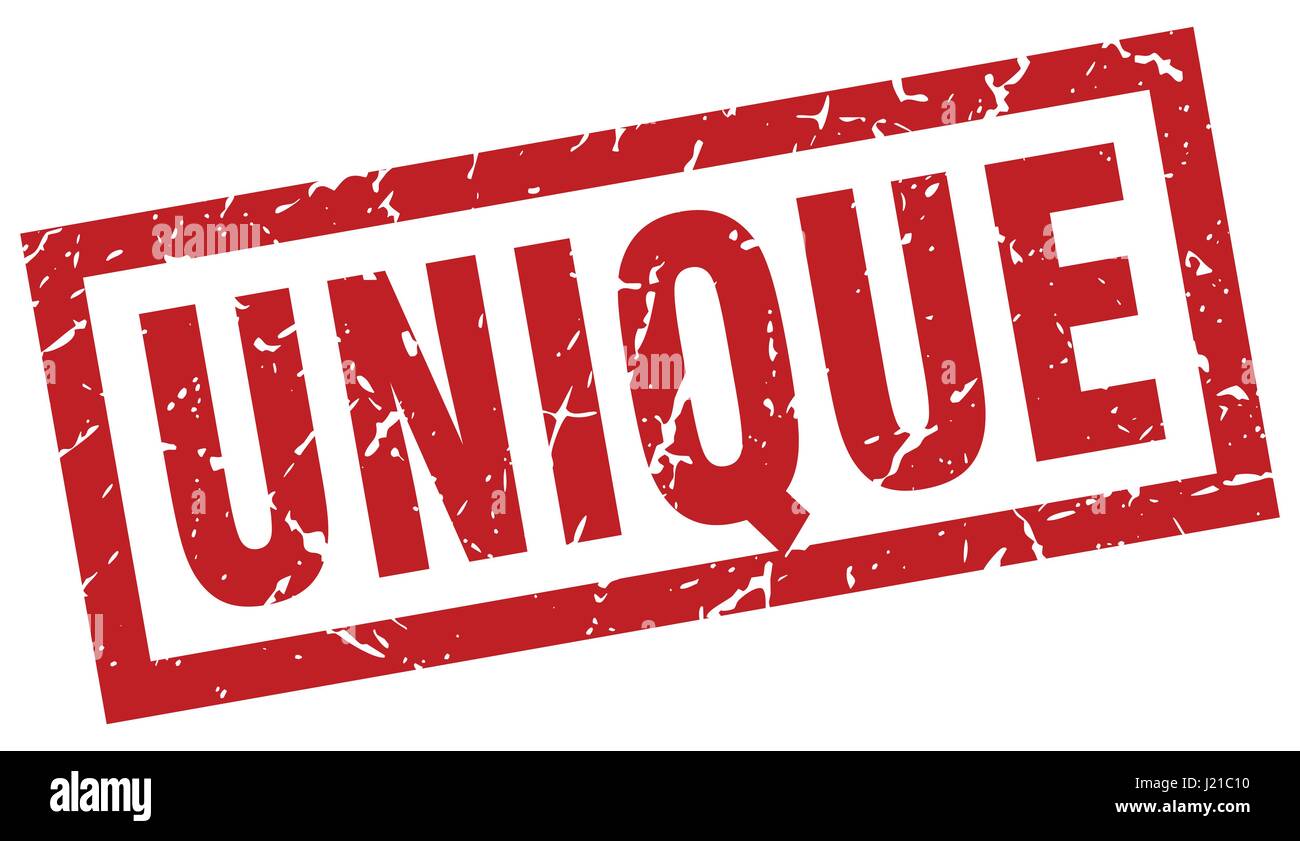 square grunge red unique stamp Stock Vector Image & Art - Alamy