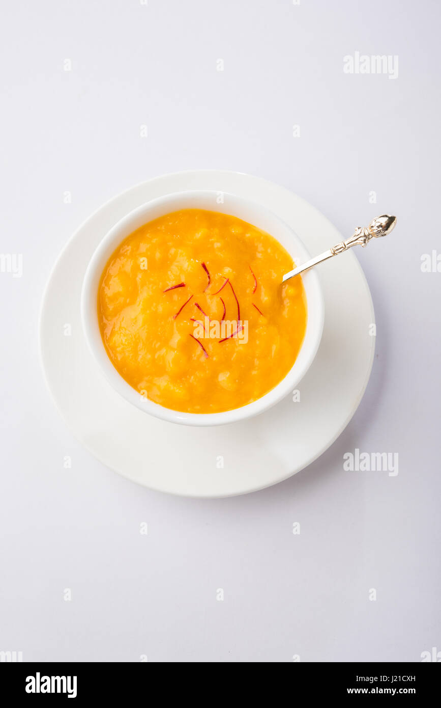 alphonso mango pulp or hapus aam ras or amba ras in marathi, selective ...