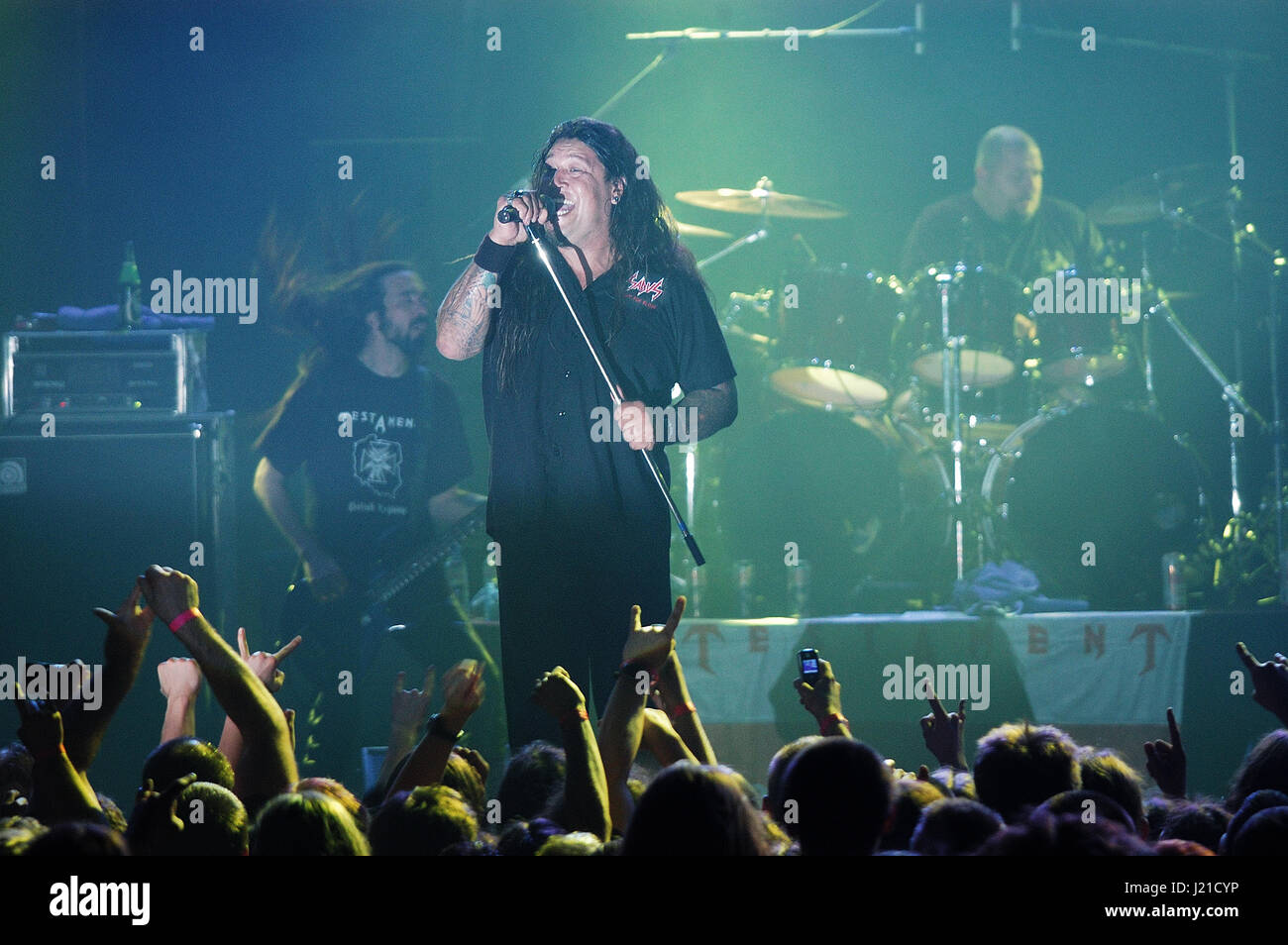 Testament, band, trash metal, Alex Skolnick, Greg Christian, Paul ...
