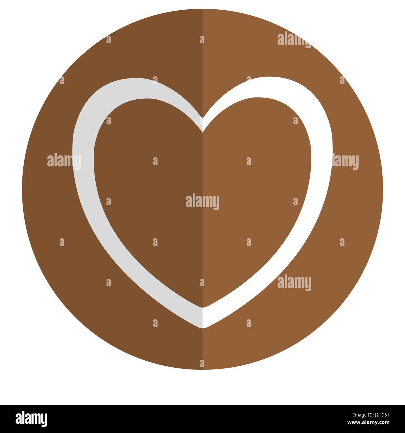 heart shape icon Stock Photo - Alamy