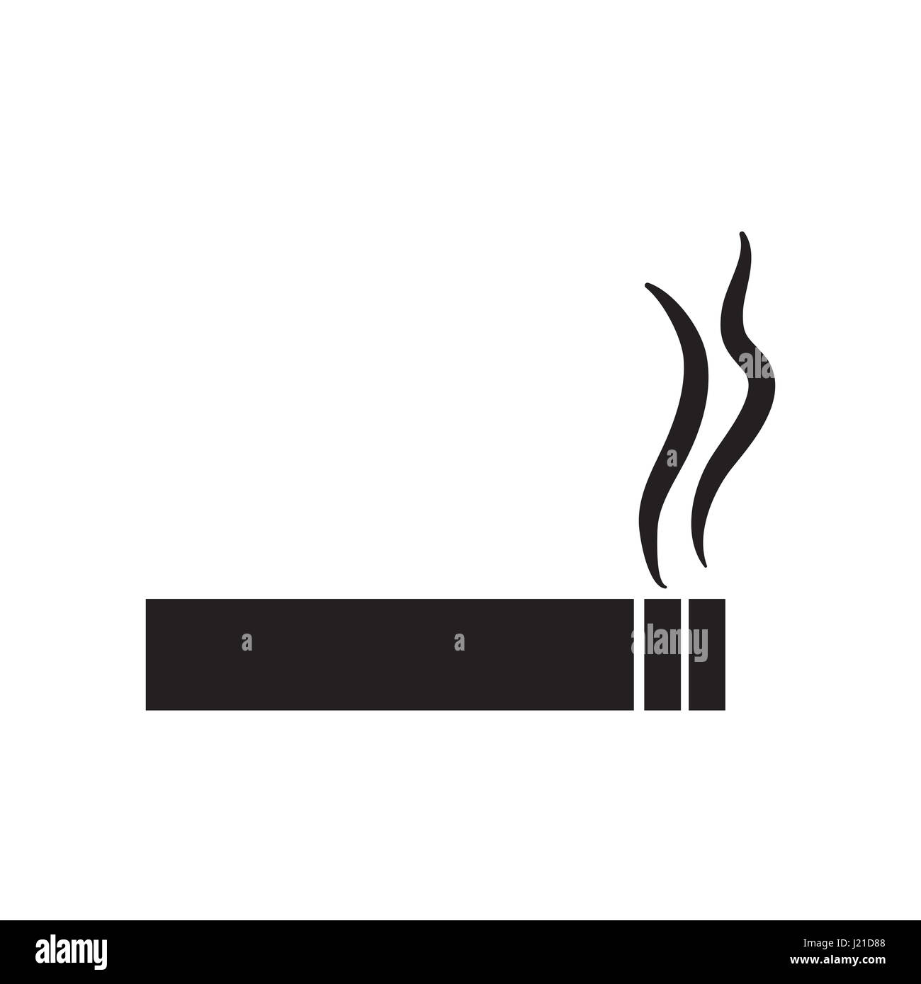 cigarette icon image Stock Photo - Alamy