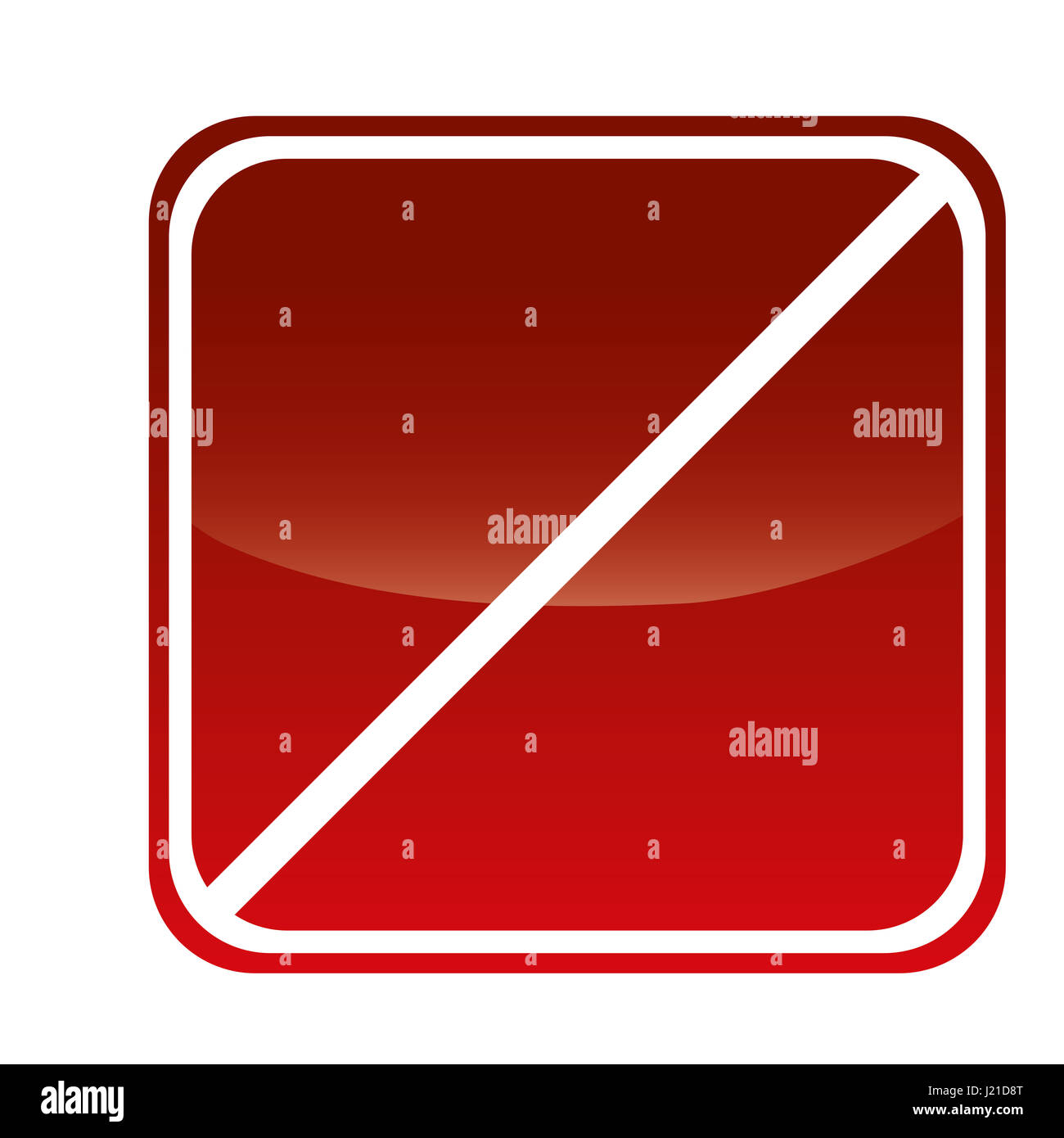 forbidden sign icon Stock Photo - Alamy
