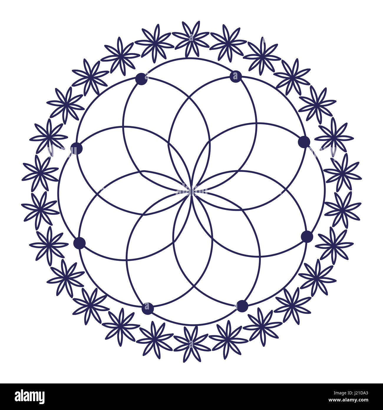 symmetric figure icon Stock Photo - Alamy