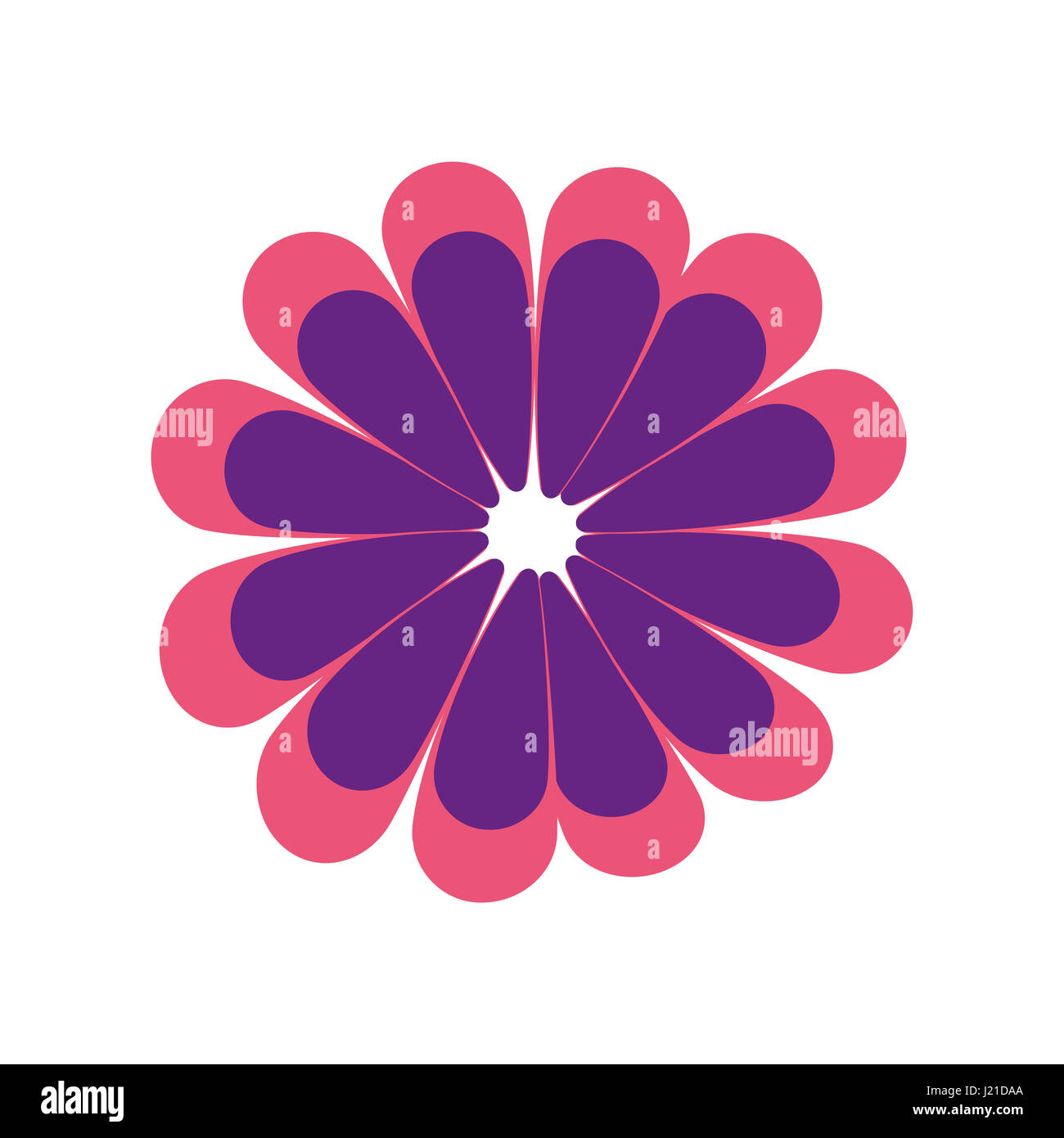 beautiful flower icon Stock Photo - Alamy