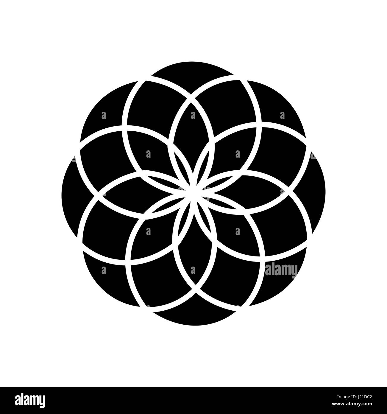 symmetric figure icon Stock Photo - Alamy