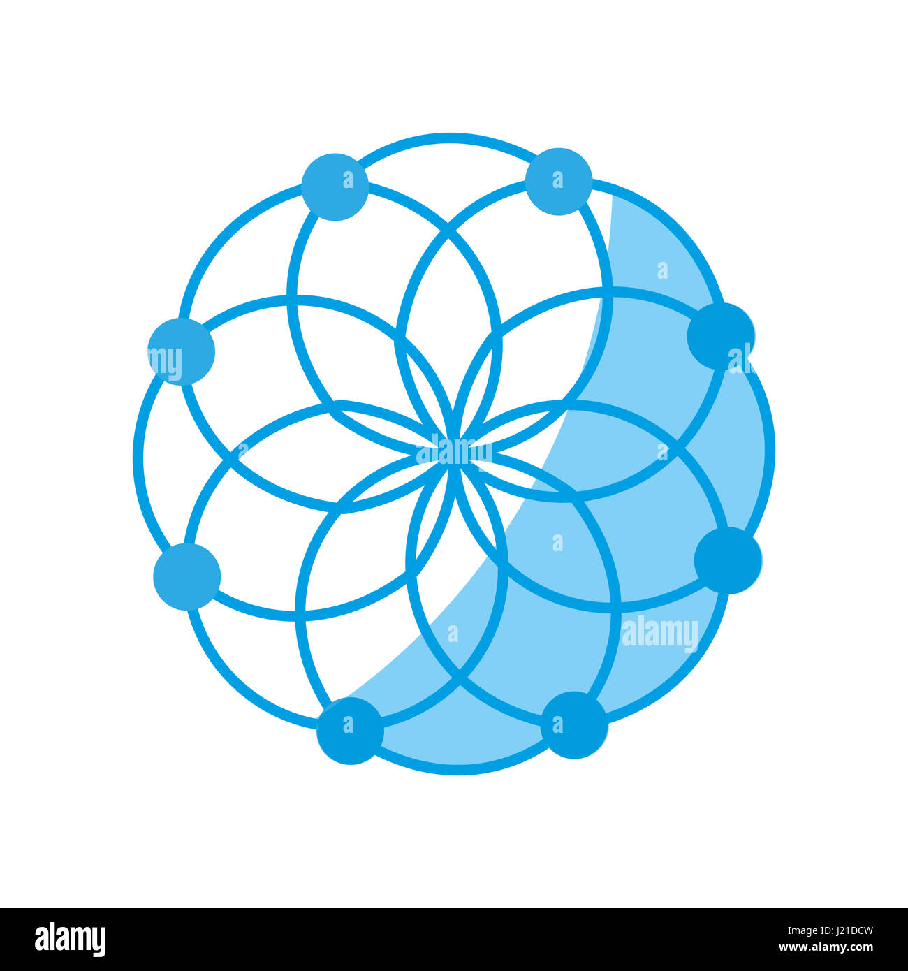 symmetric figure icon Stock Photo - Alamy