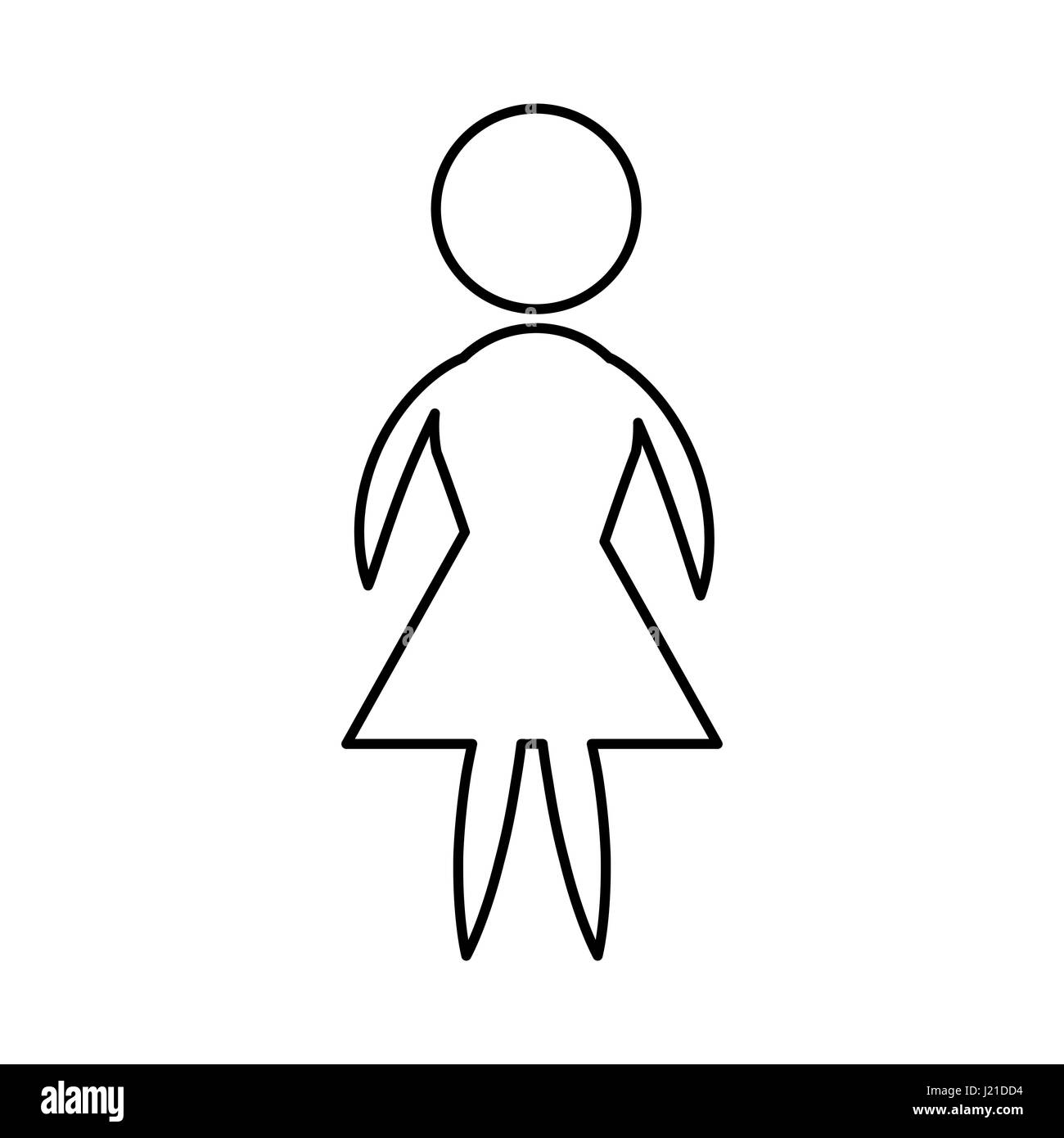 woman icon image Stock Photo - Alamy