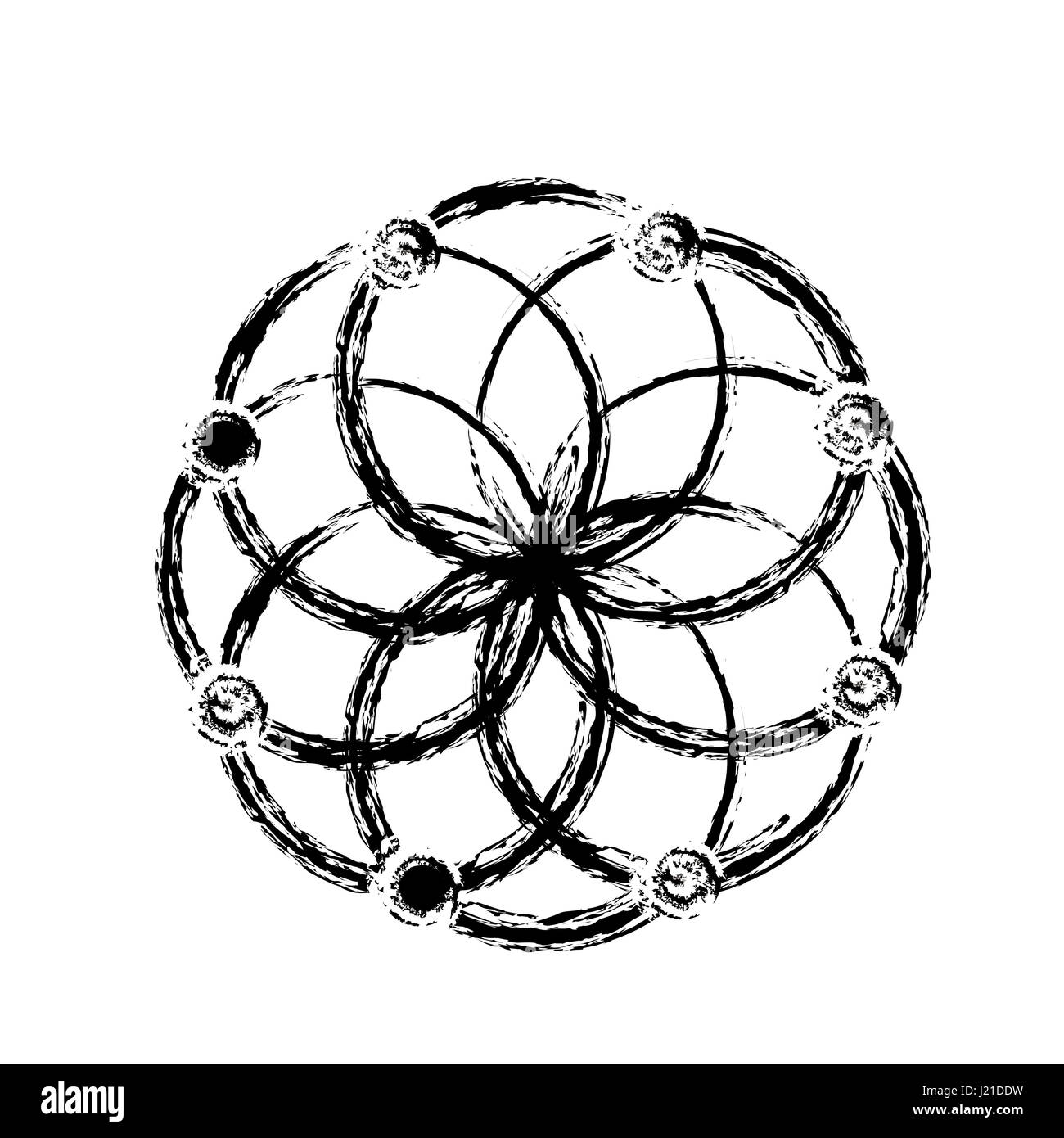 symmetric figure icon Stock Photo - Alamy