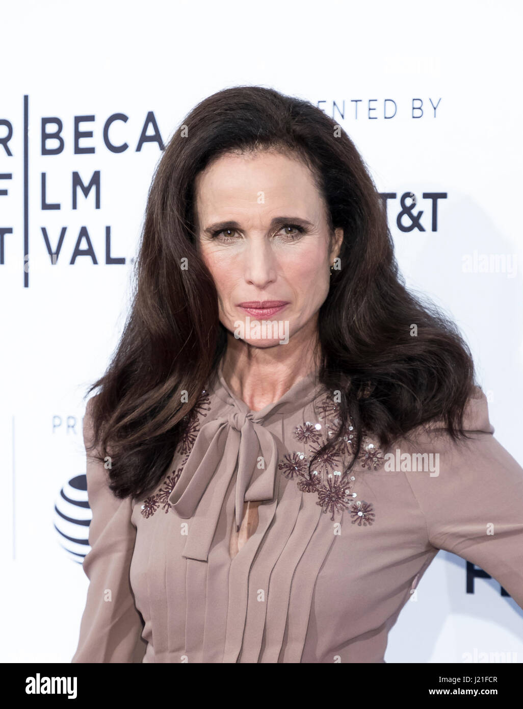 Andie macdowell us film actress hi-res stock photography and images - Alamy