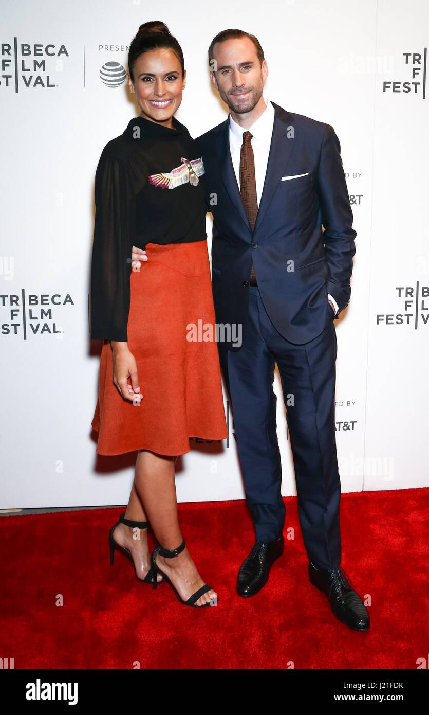 New York, NY, USA. 21st Apr, 2017. Maria Dolores Dieguez, Joseph ...