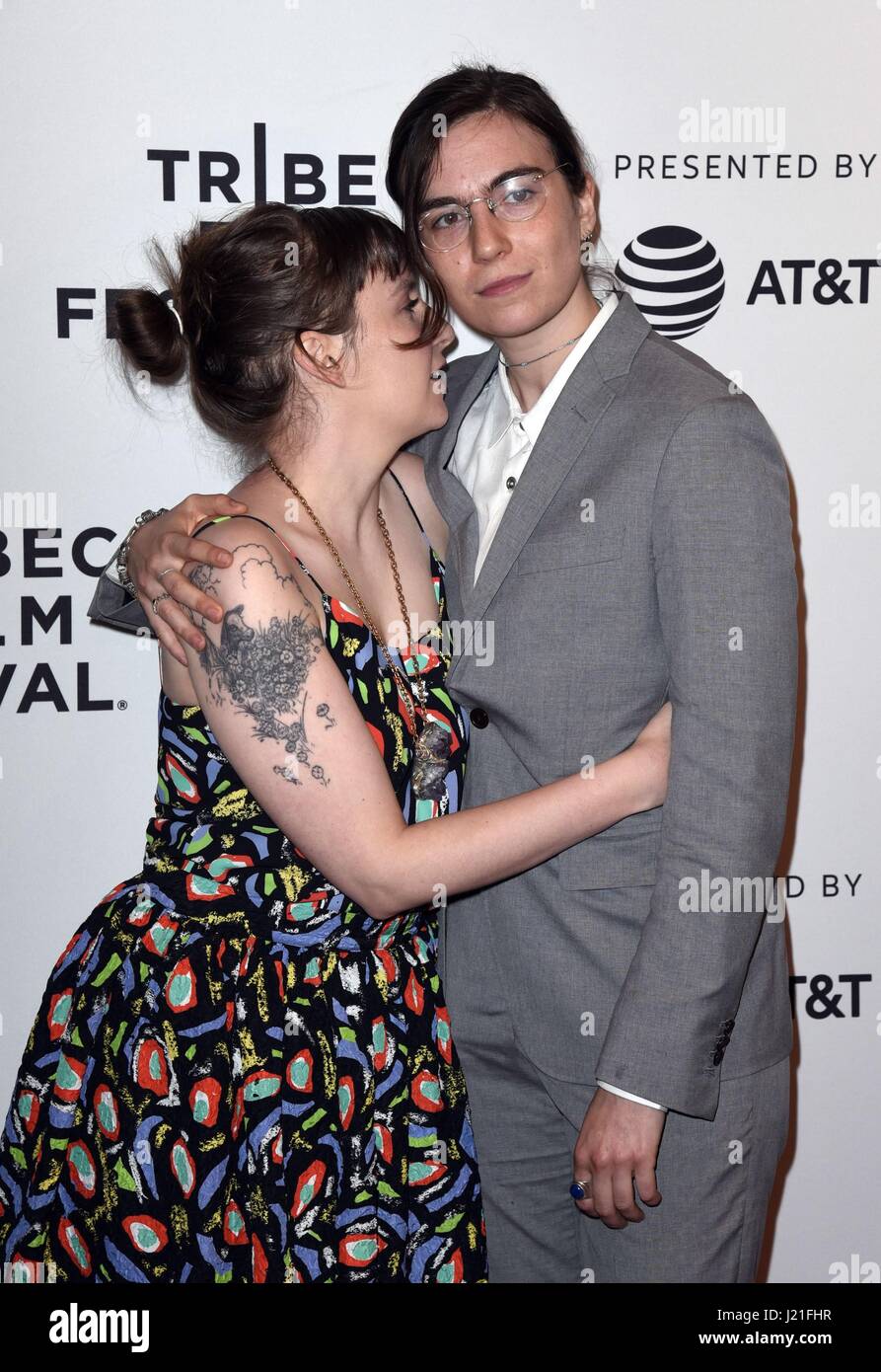 New York, NY, USA. 22nd Apr, 2017. Lena Dunham, Grace Dunham at ...