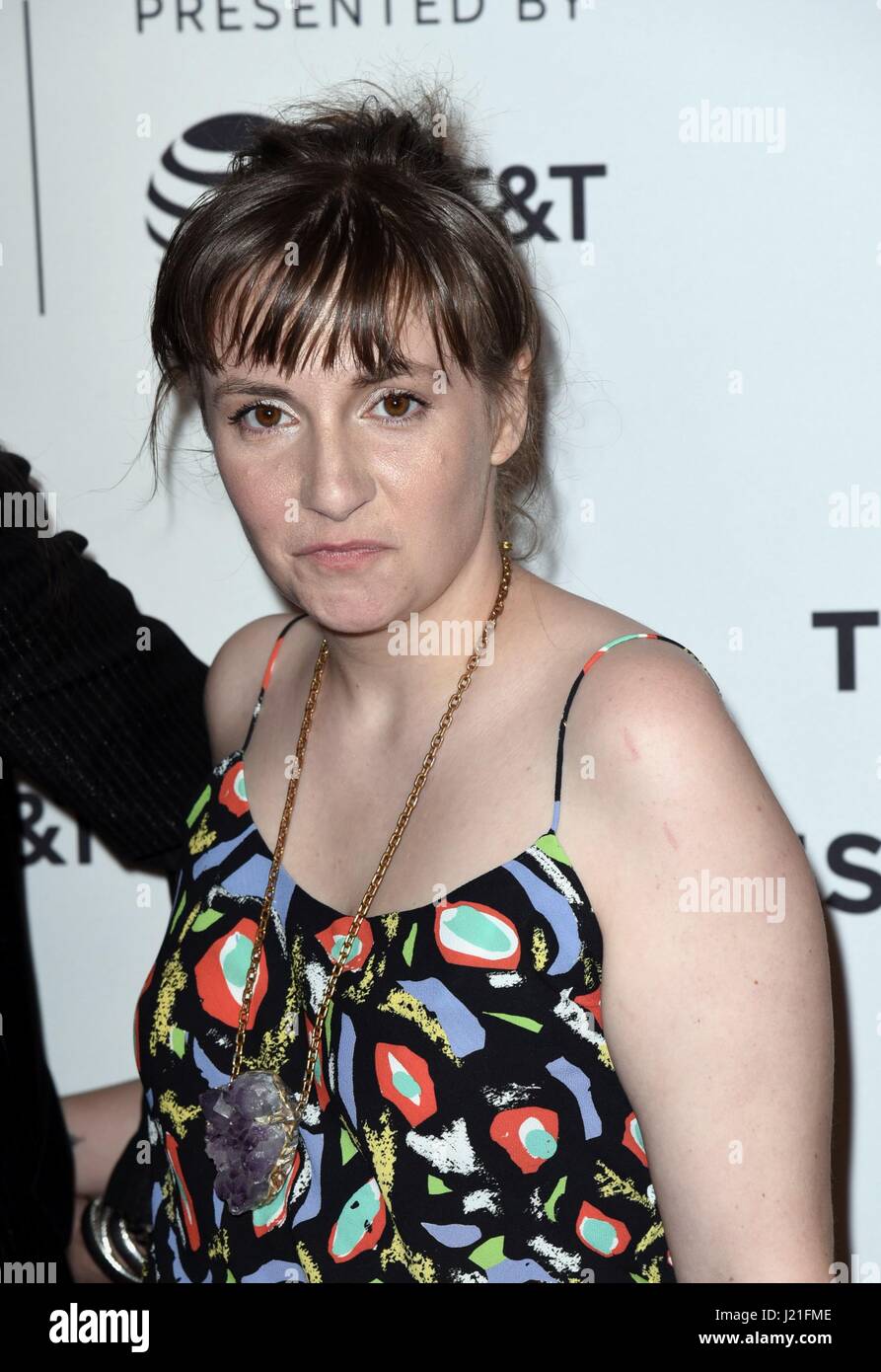 New York, NY, USA. 22nd Apr, 2017. Lena Dunham at arrivals for MY ART ...