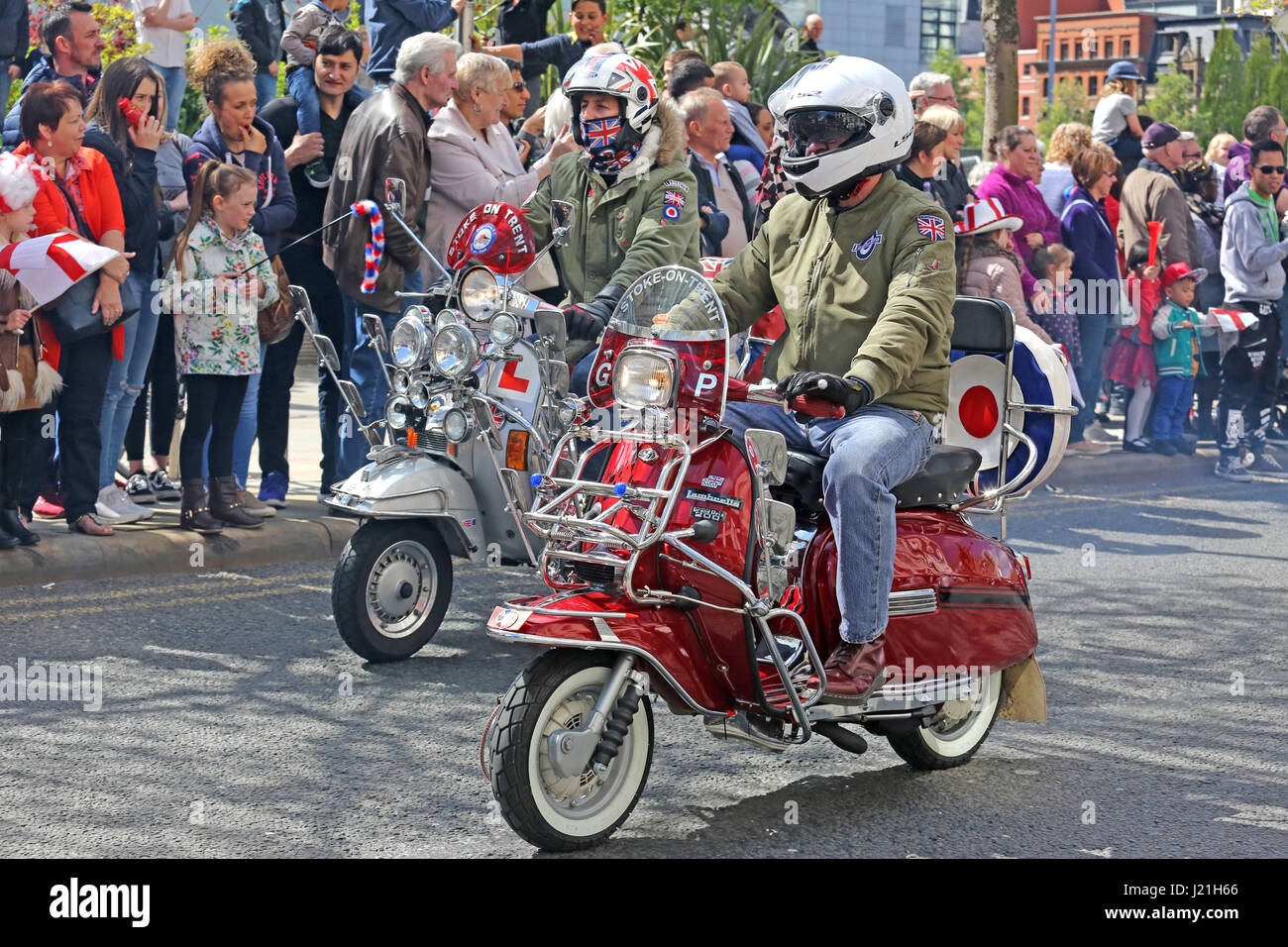 Mods british flag hi-res stock photography and images - Alamy