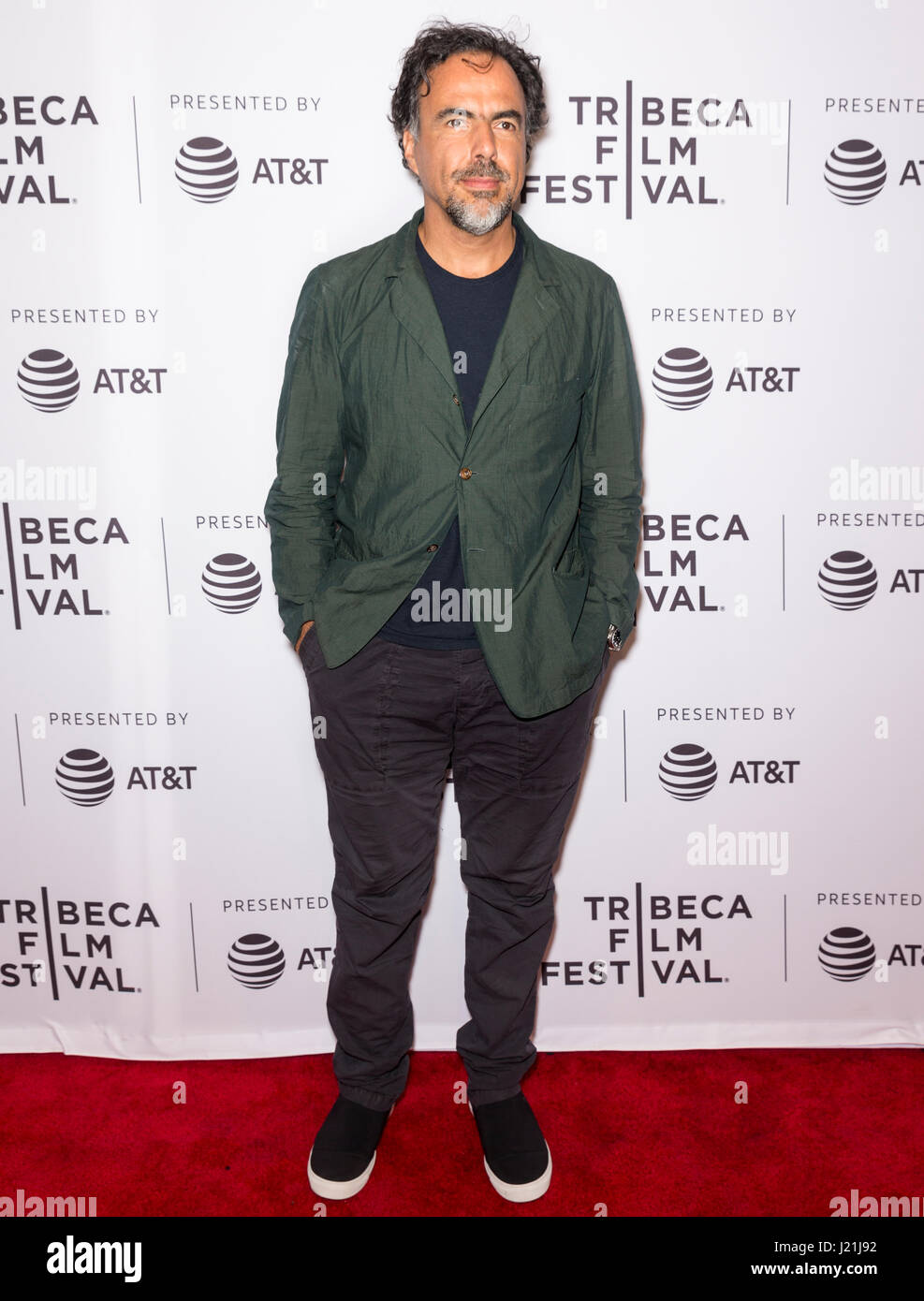New York, USA. 22nd April, 2017. Alejandro Gonzalez Inarritu attends ...
