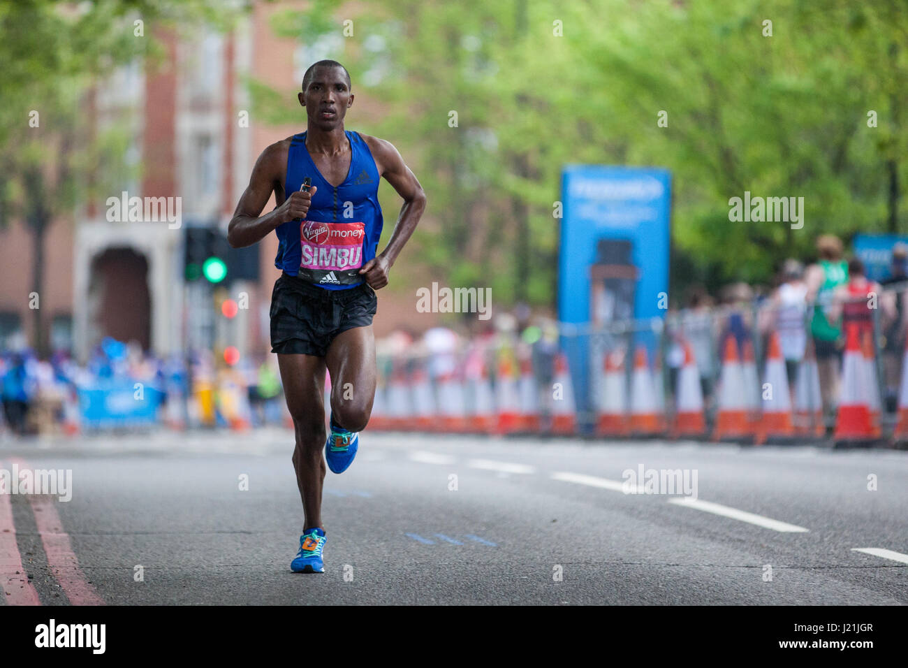 Tanzanian marathon runner hi-res stock photography and images - Alamy