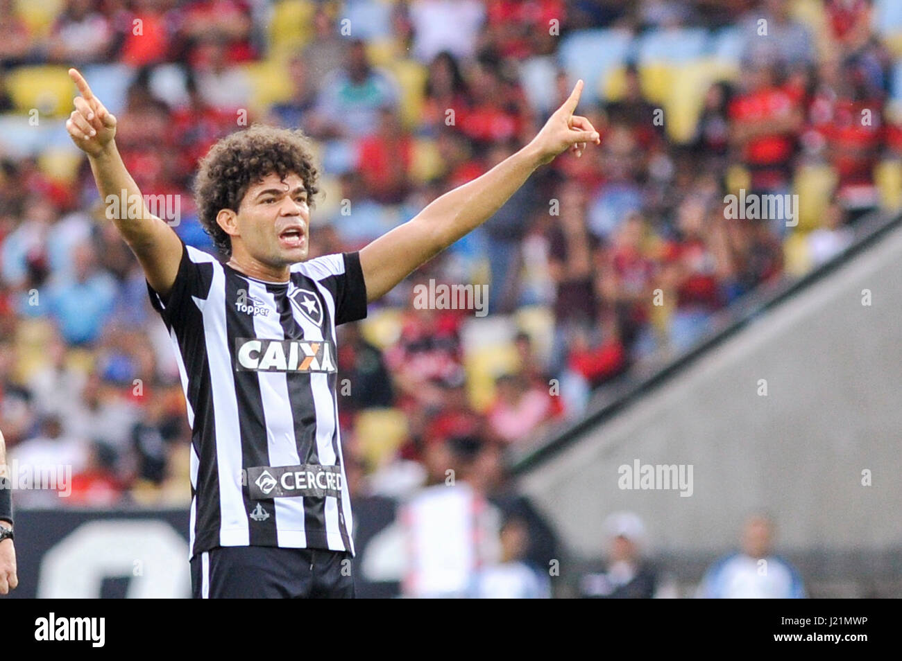 Rio De Janeiro, Brazil. 23rd Apr, 2017. Camilo for Flamengo x Botafogo ...